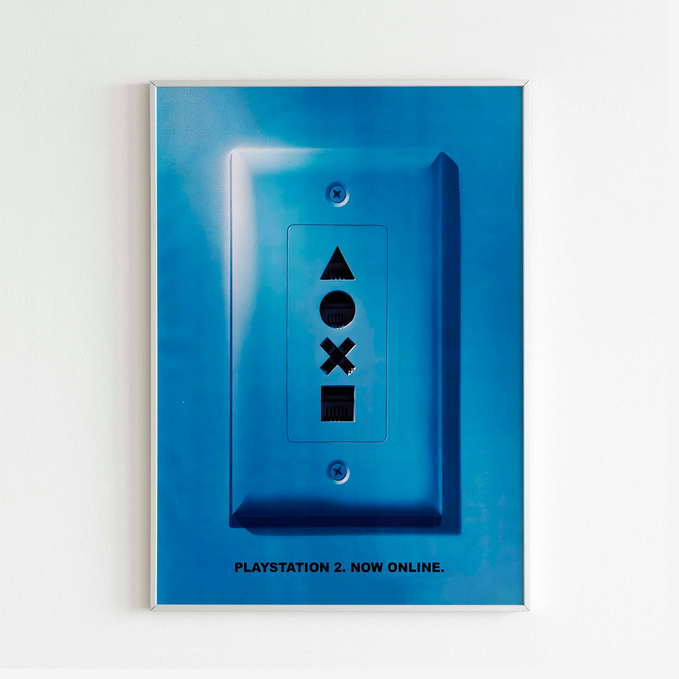 Playstation 2 Poster Advertising Poster, 90's Style Print, Ad Wall Art ...