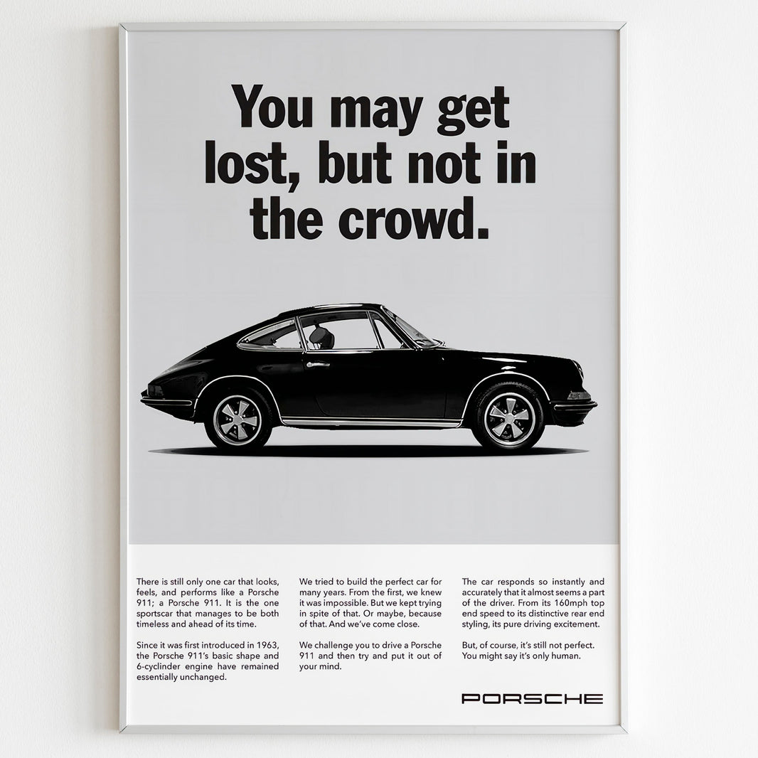 Porsche Advertising Posters – Yesterday Vault