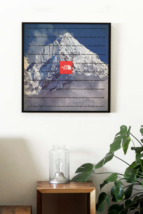 The North Face 1993 Magazine Front Cover Poster, Vintage Outdoor Print ...
