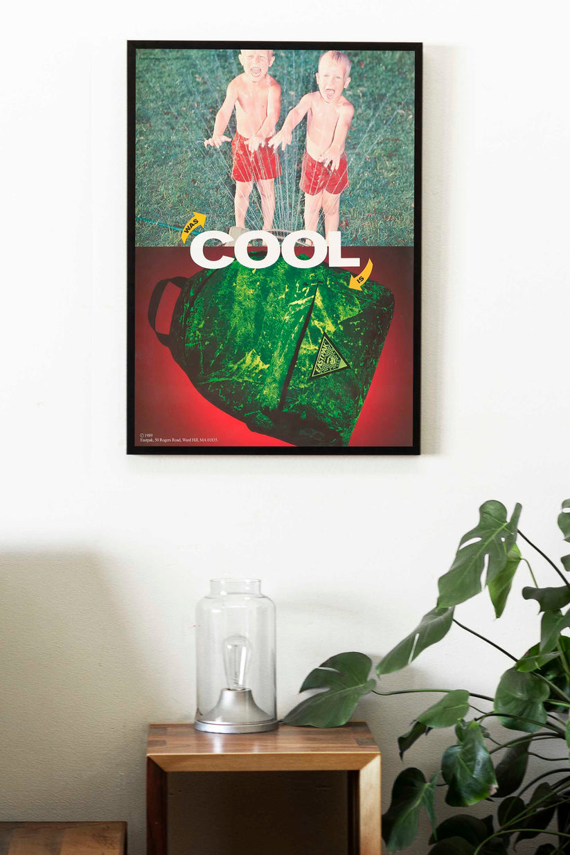 Eastpak Advertising Poster, "COOL!" Ad Style Print, Vintage Ad Wall Art ...