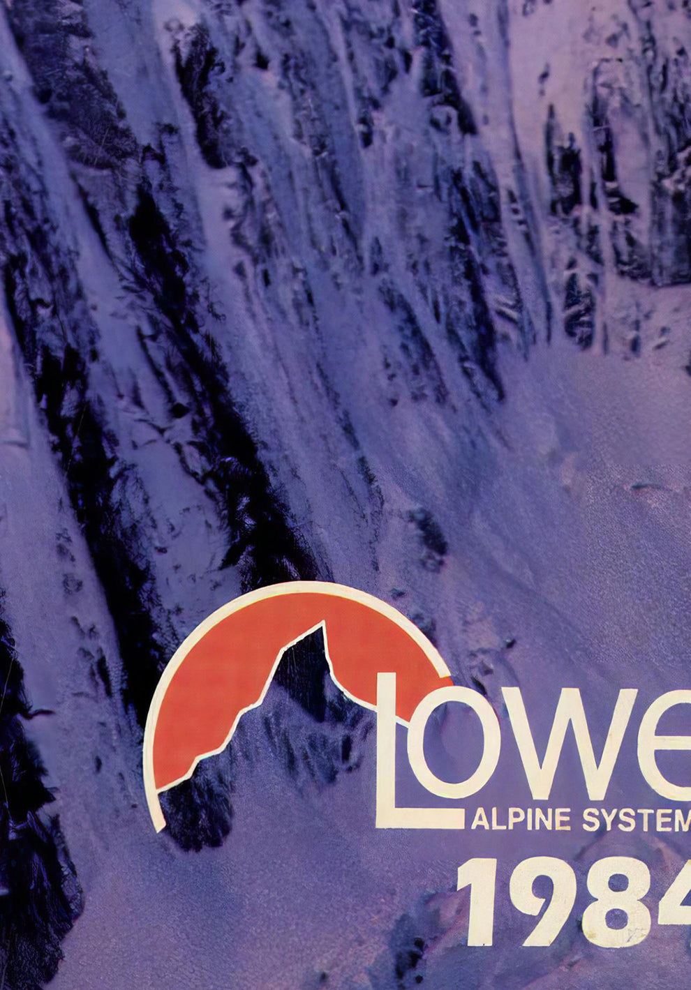 Lowe Alpine 1984 Catalogue Poster, Vintage Outdoor Print, Retro Wall ...