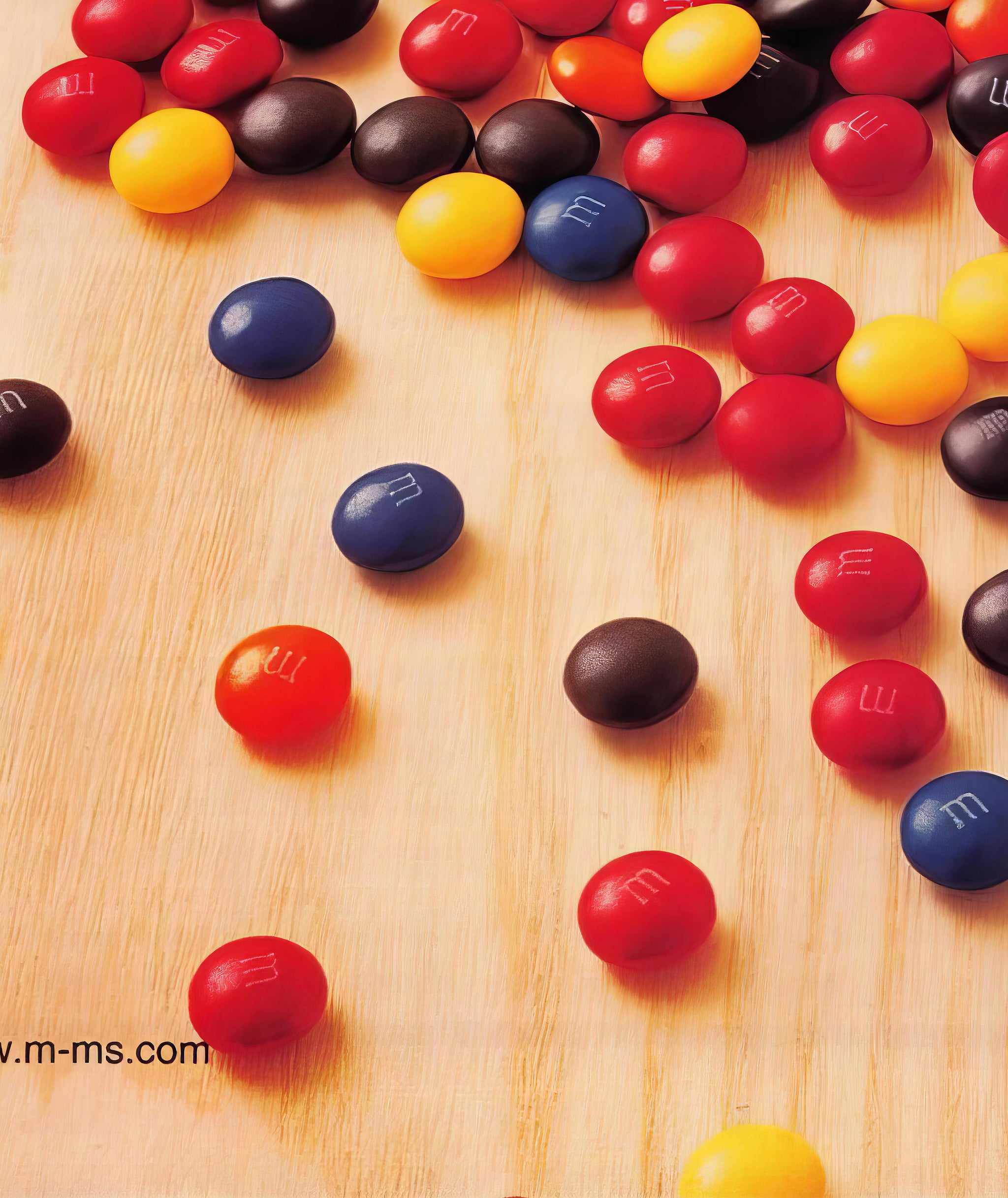 M&M's Green Advertising Poster , 80s Style Print, Vintage Ad Candy Food ...