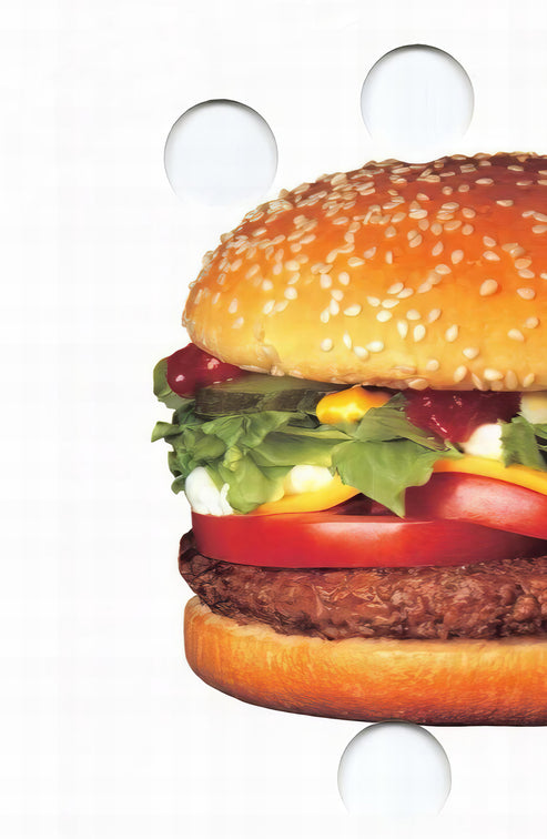 McDonald's Advertising Poster, 90s Style Print, Vintage Fast Food ...