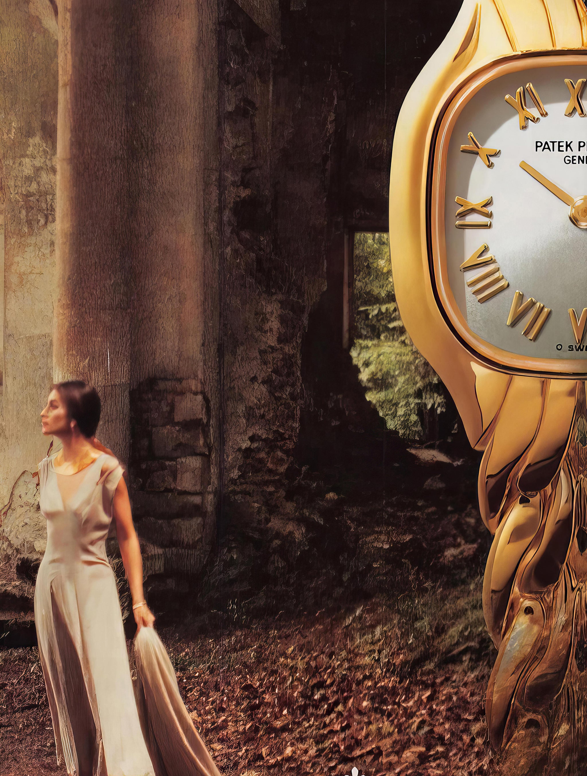 Patek Philippe Geneve Women's Luxury Watch Advertising Poster, 80's ...