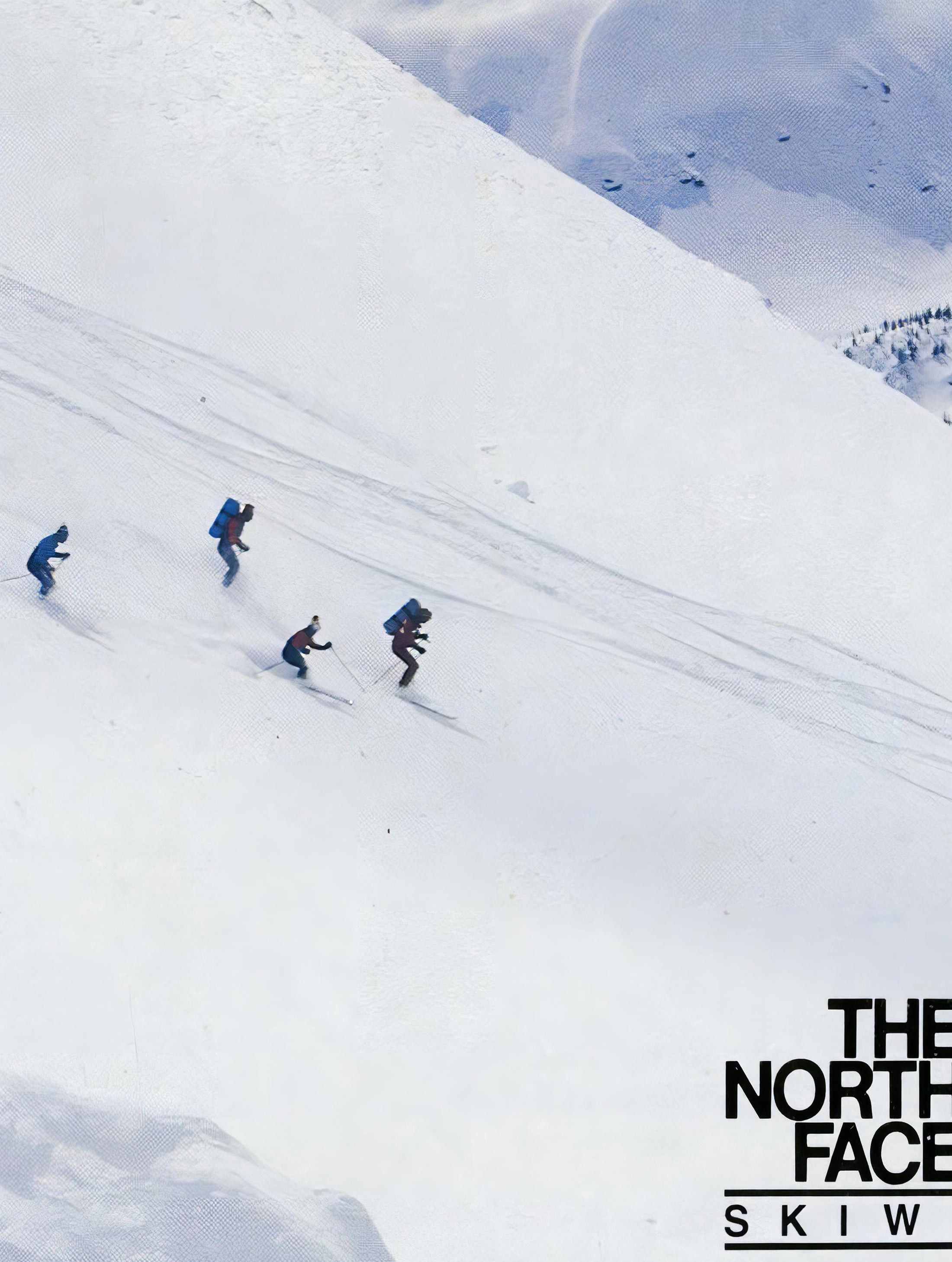 The North Face 1983-1984 Winter Magazine Front Cover Poster, Vintage ...